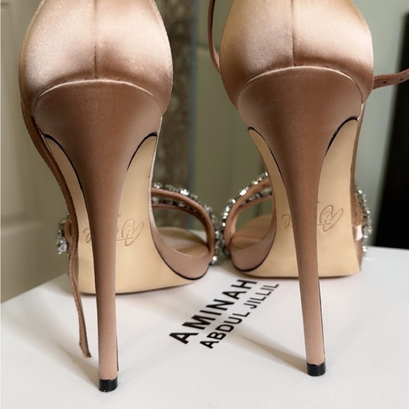 Aminah Abdul Jillil | Shoes | Aminah Abdul Jallil Womens Pink Crystal ...